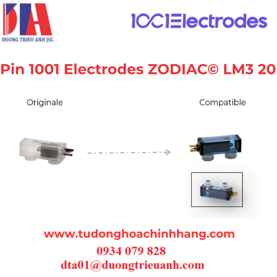 Pin 1001 Electrodes ZODIAC LM3 20